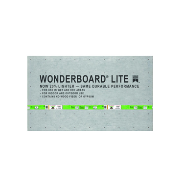 WonderBoard Lite 5 ft. x 3 ft. x 1/2 in. Backer Board — Faiola Tile